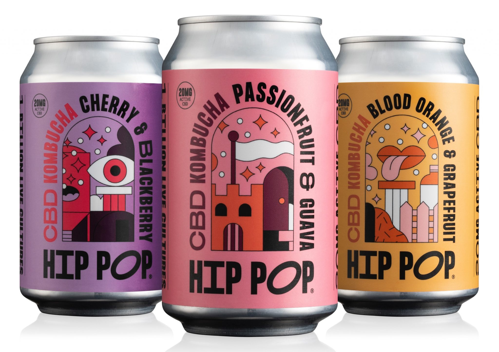 Kombucha drinks brand, Hip Pop, launches new CBD range – Inside Food ...