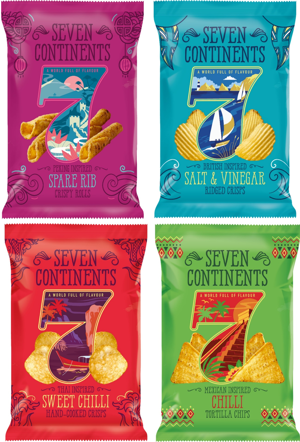 Valeo launches new snacking brand Seven Continents - Inside Food & Drink