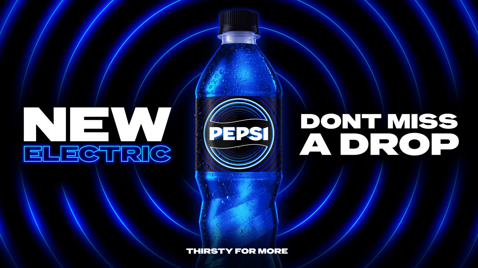 Pepsi set to super-charge soft drinks with bold Electric blue cola - Inside Food & Drink