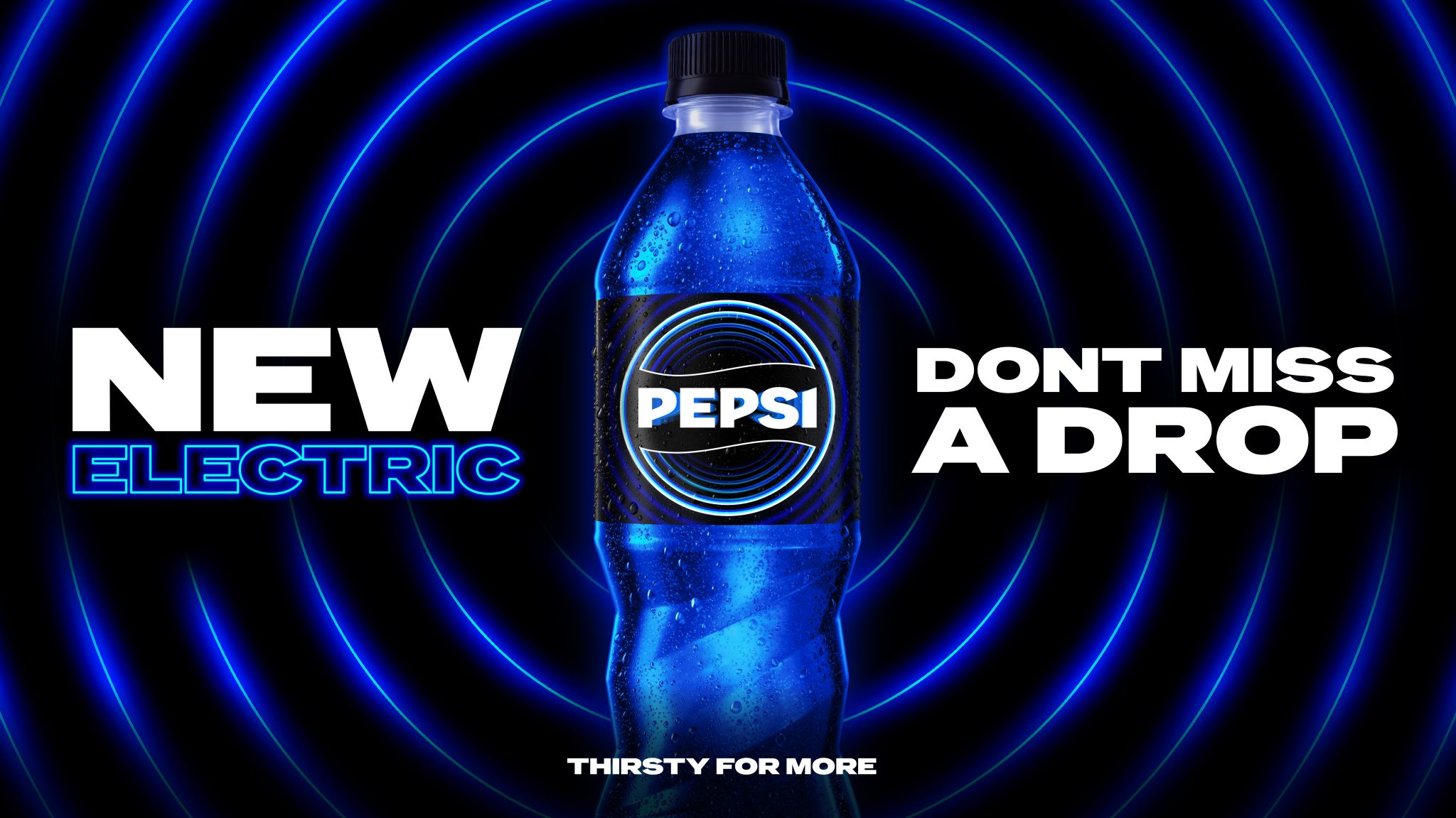 Pepsi set to super-charge soft drinks with bold Electric blue cola ...
